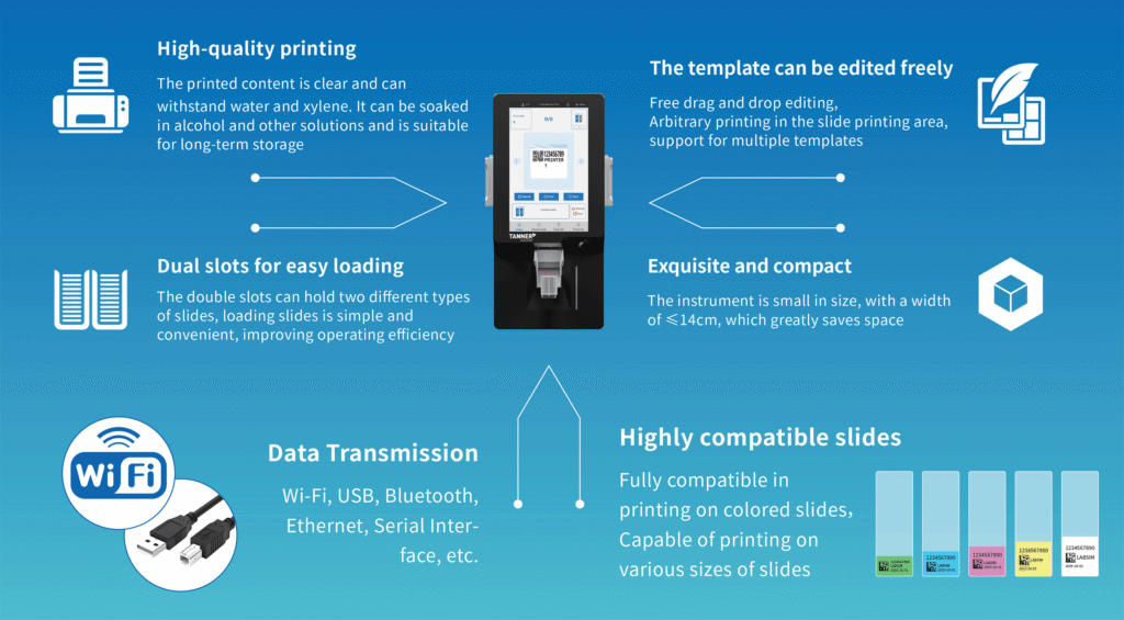 Slide Laser Printer G306L for Entire Pathology Process