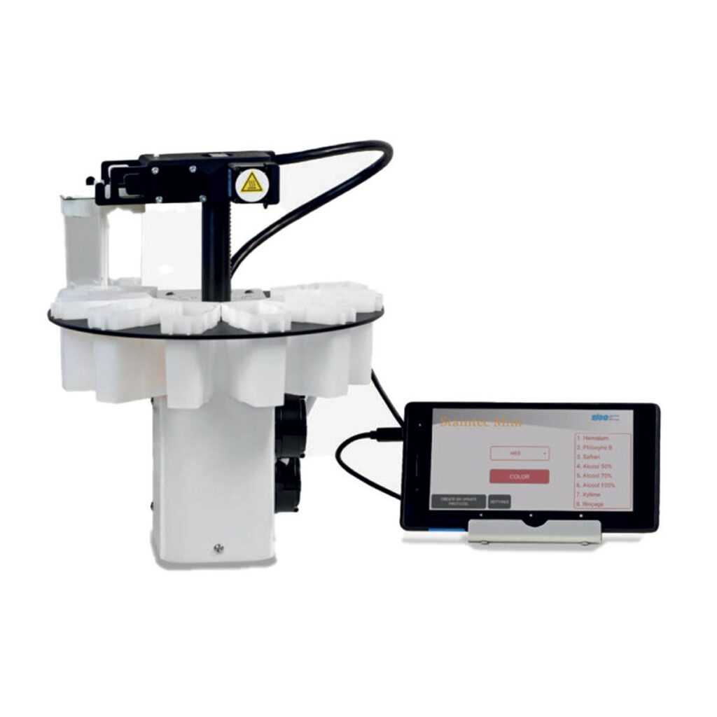 Staintec Mini Staining System by SLEE | Histology Equipment